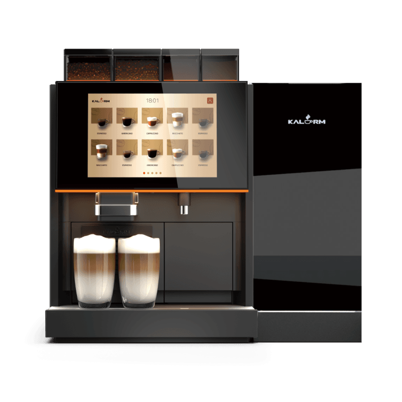 KALERM E60L + C4 Milk Cooler (4L) | Fully Automatic Coffee Machine ...
